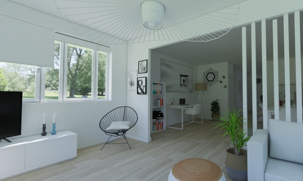 Déco/aménagement d'un Double séjour scandinave - L'Atelier d'Angélique
